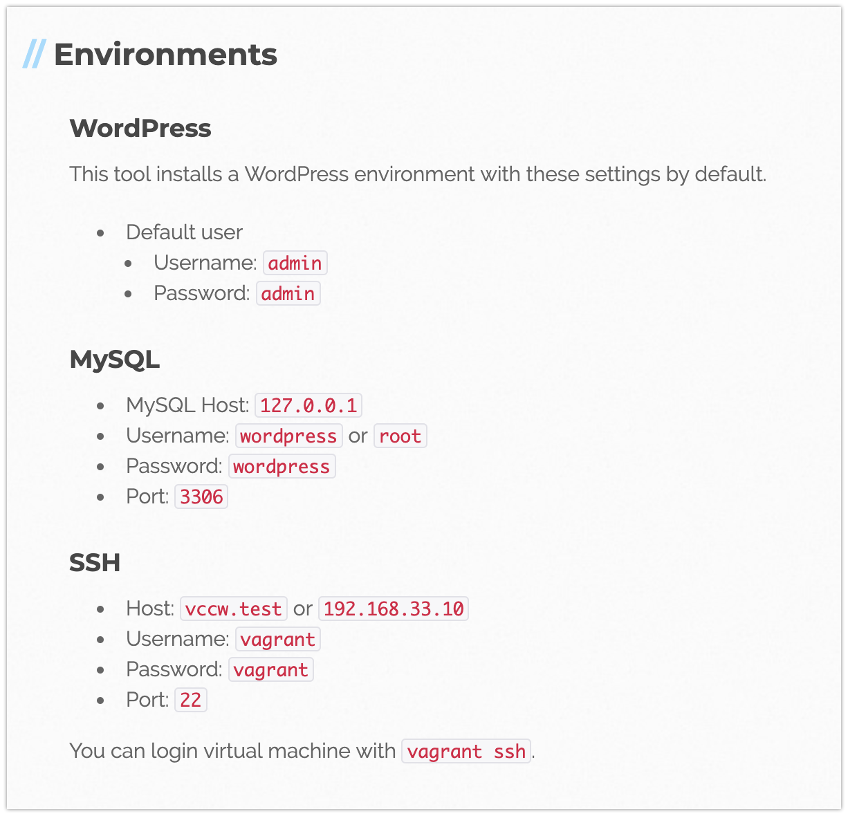 VCCWでWordpressをvagrantで構築する « Tech « Laddy in